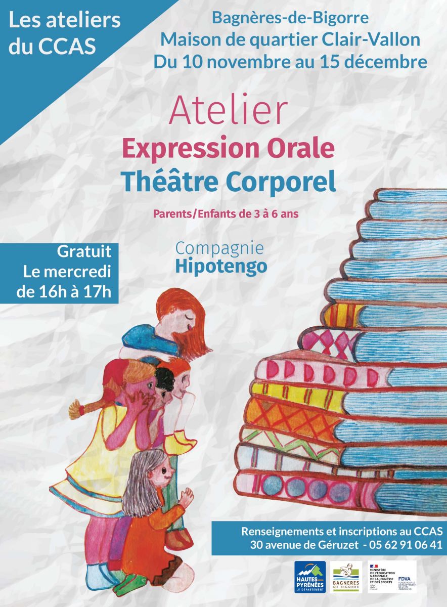 Atelier d'expression orale et théâtre corporel - Actualités - Bagnères-de-Bigorre